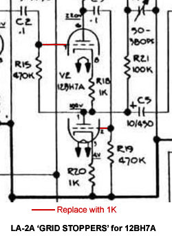 'Grid Stoppers' for Drip Electronics LA-2A REV10 PCB | GroupDIY Audio Forum